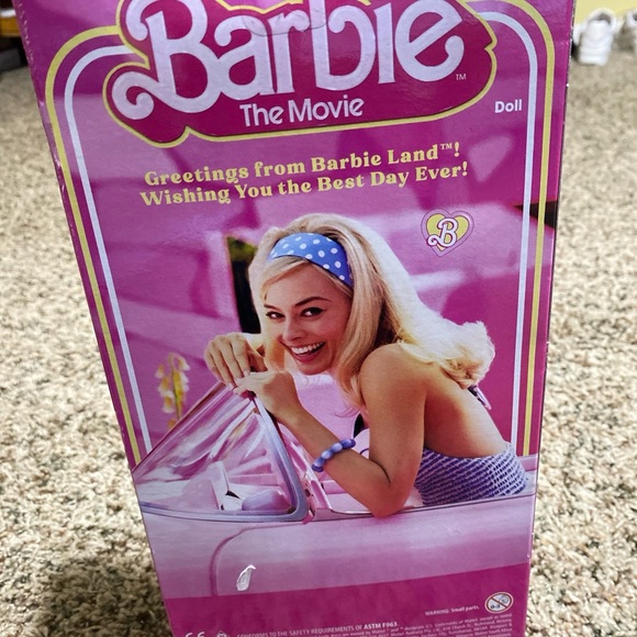 Barbie | Toys | Barbie The Movie Collectible Doll Margot Robbie In Pink ...